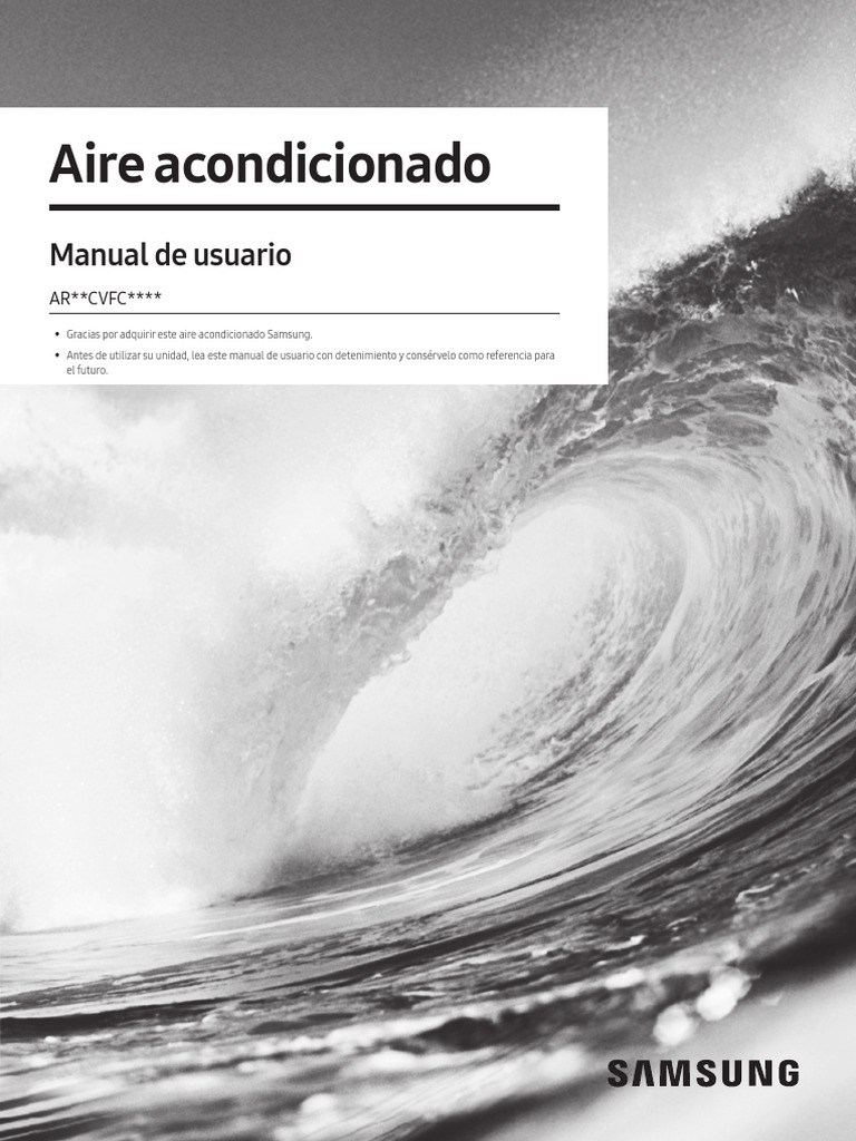 Manual Usuario Mini Split Inverter Premium Wifi | PDF | Aire acondicionado | Descarga electrostática