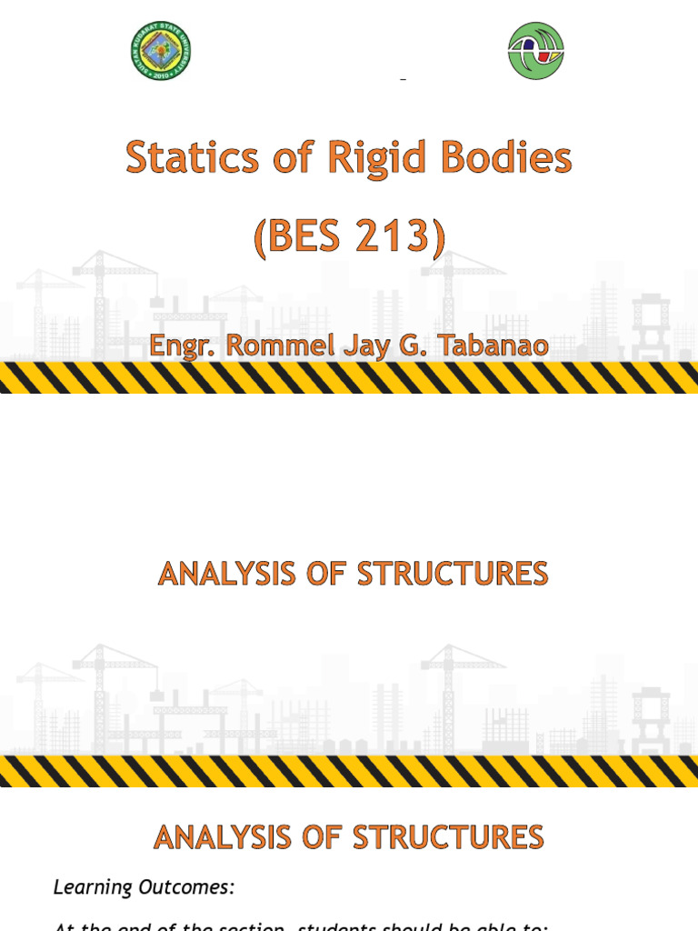 Analysis of Structures Methods of Joints | PDF | Truss | Force