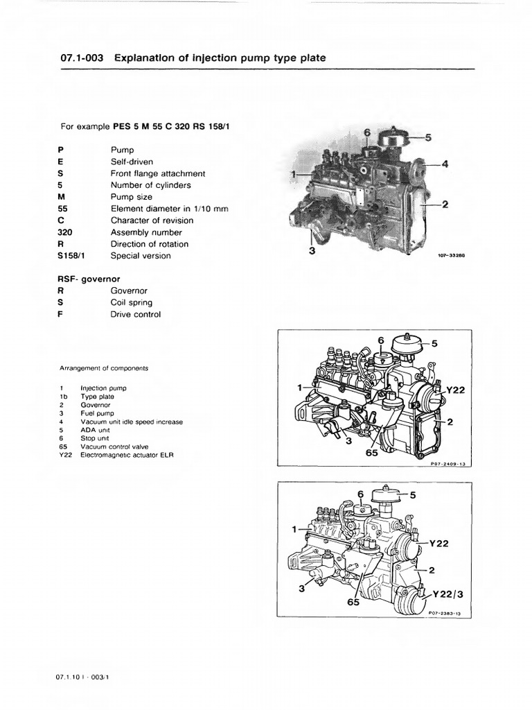 Mb FIP System | PDF | Lever | Pump