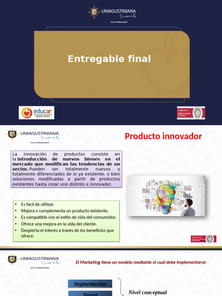 Entregable Final | PDF | Producto (Negocio) | Marketing