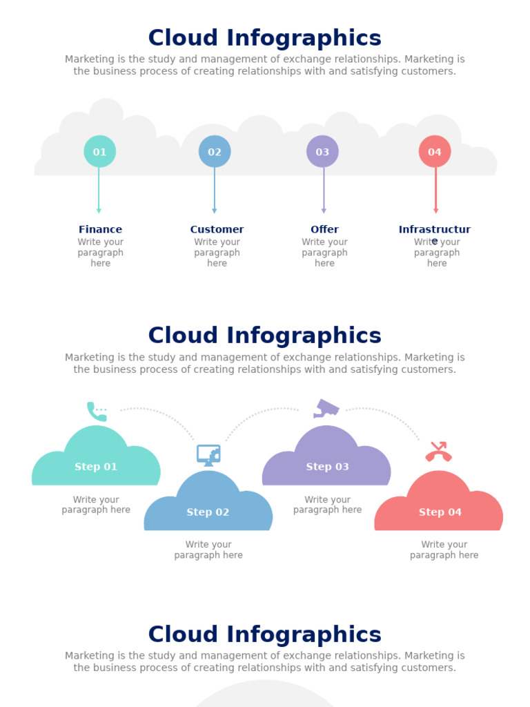 Cloud Infographics | PDF | Marketing | Mass Media