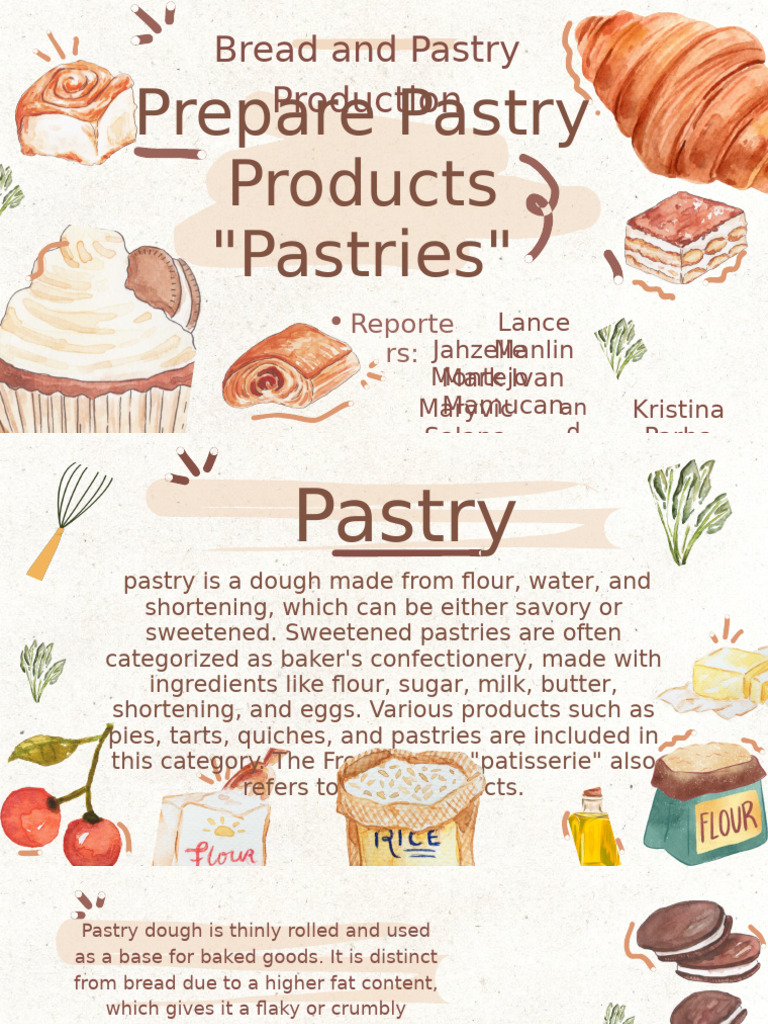 Cream and Brown Illustrative Food Journal Presentation | PDF | Cooking ...