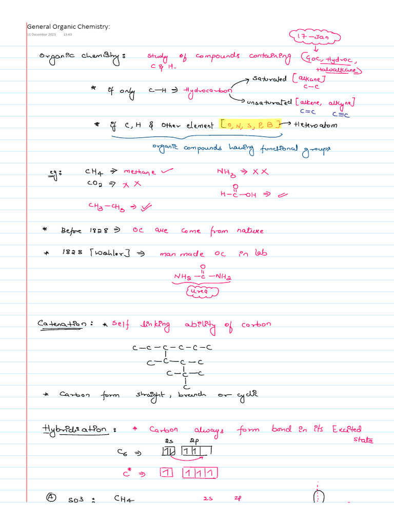 Comprehensive Guide to Organic Chemistry | PDF