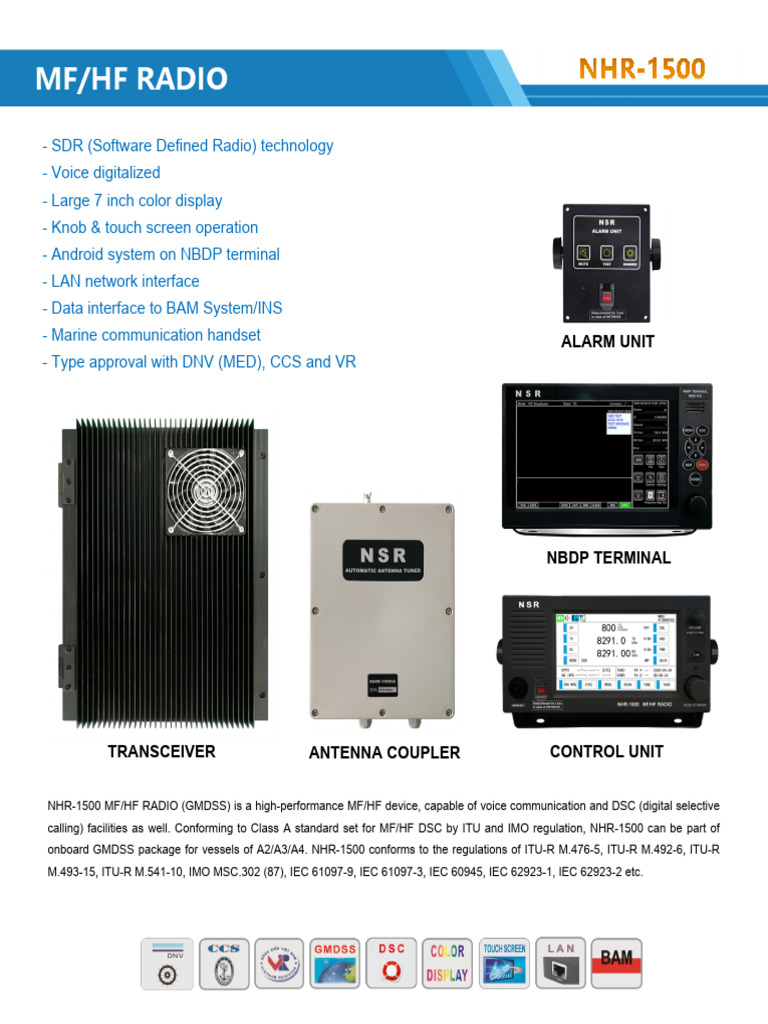 NSR NHR 1500 Brochure | PDF | Information And Communications Technology ...