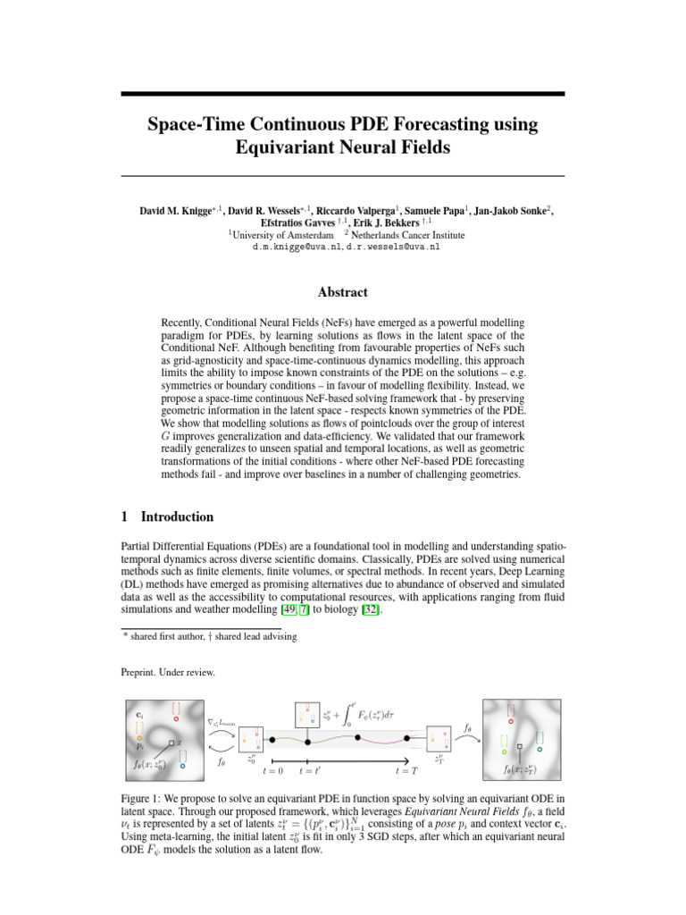 St Pde Equivariant Pdf Partial Differential Equation Group Mathematics