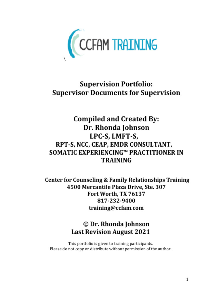 Telemental Health Supervision Guide | PDF | Psychotherapy | Psychology