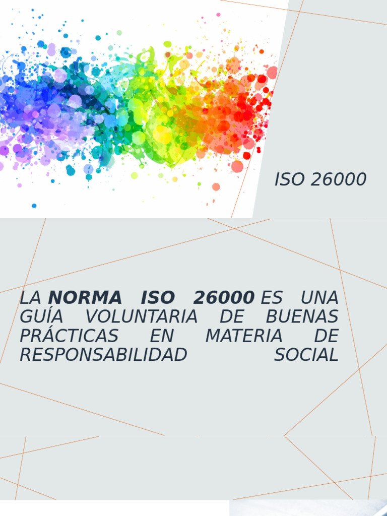 Iso 26000 | PDF | Responsabilidad | Comportamiento