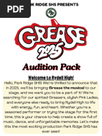 Grease Script | PDF