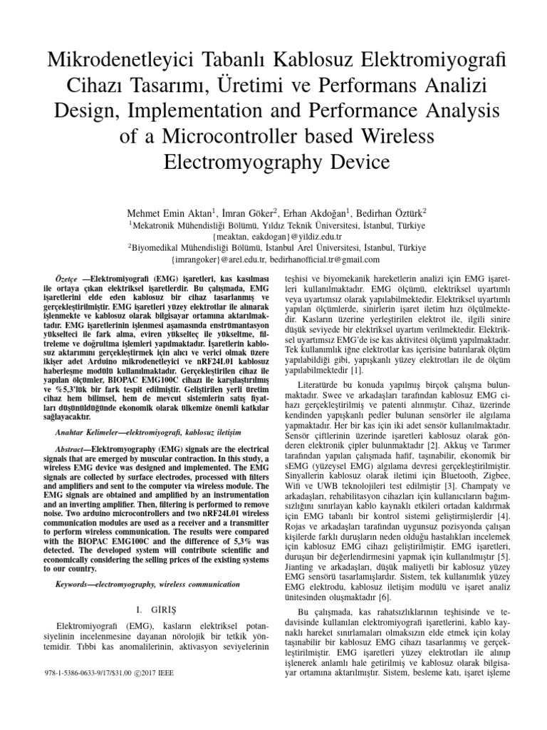 Design Implementation and Performance Analysis of A Microcontroller Based Wireless ...