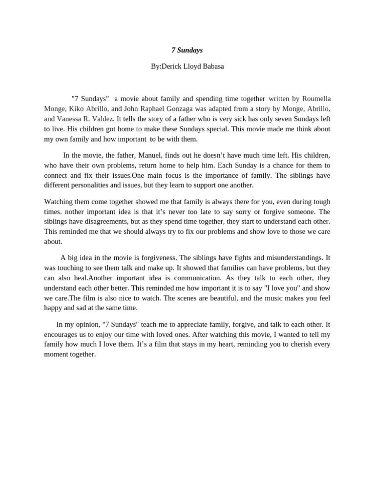 7SUNDAYS | PDF