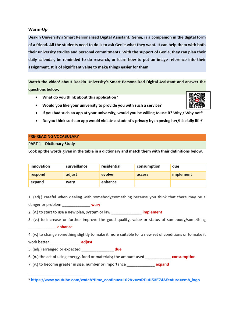 Unit 5 - Are Universities Turning Into Mini-Smart Cities - TS | PDF ...