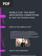 Brief History of the FIFA World Cup | PDF