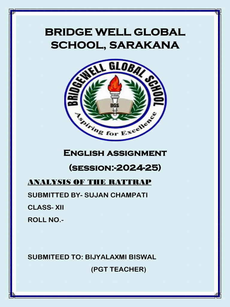 Sujan English Project | PDF