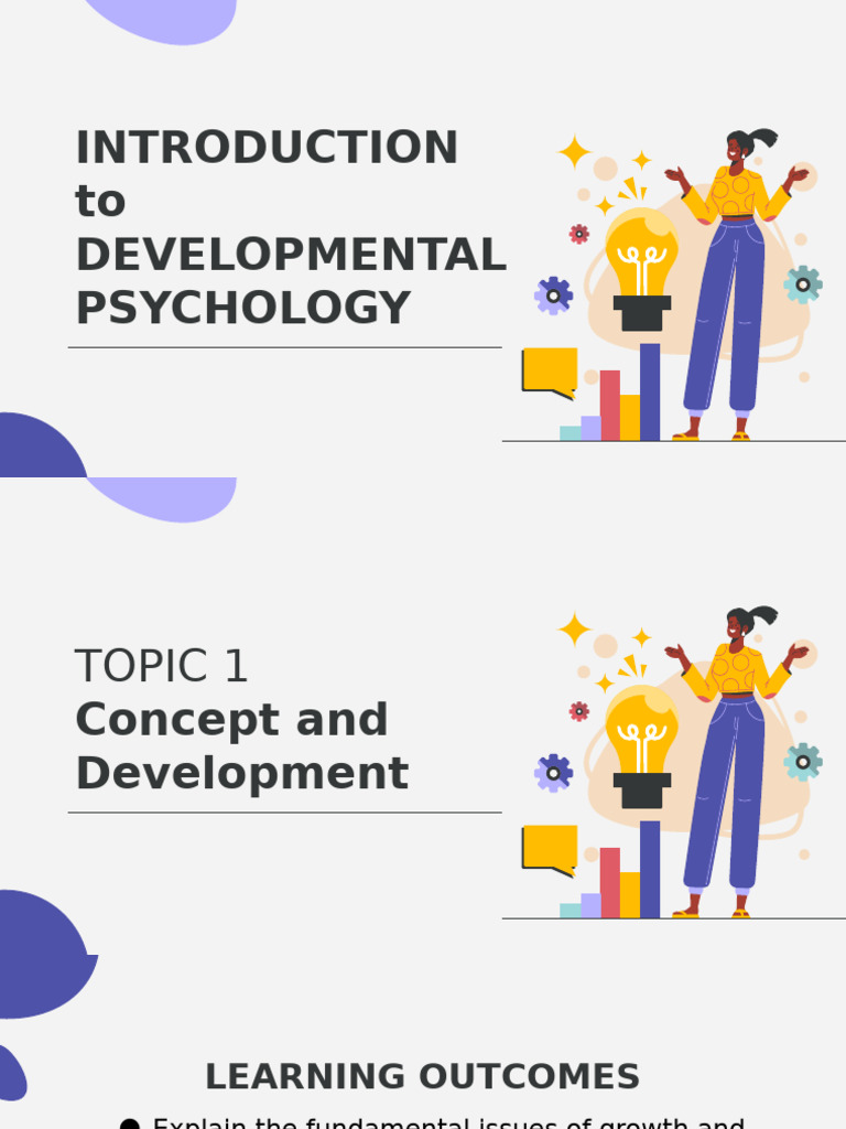 Developmental Psychology Overview | PDF | Human Nature | Developmental ...