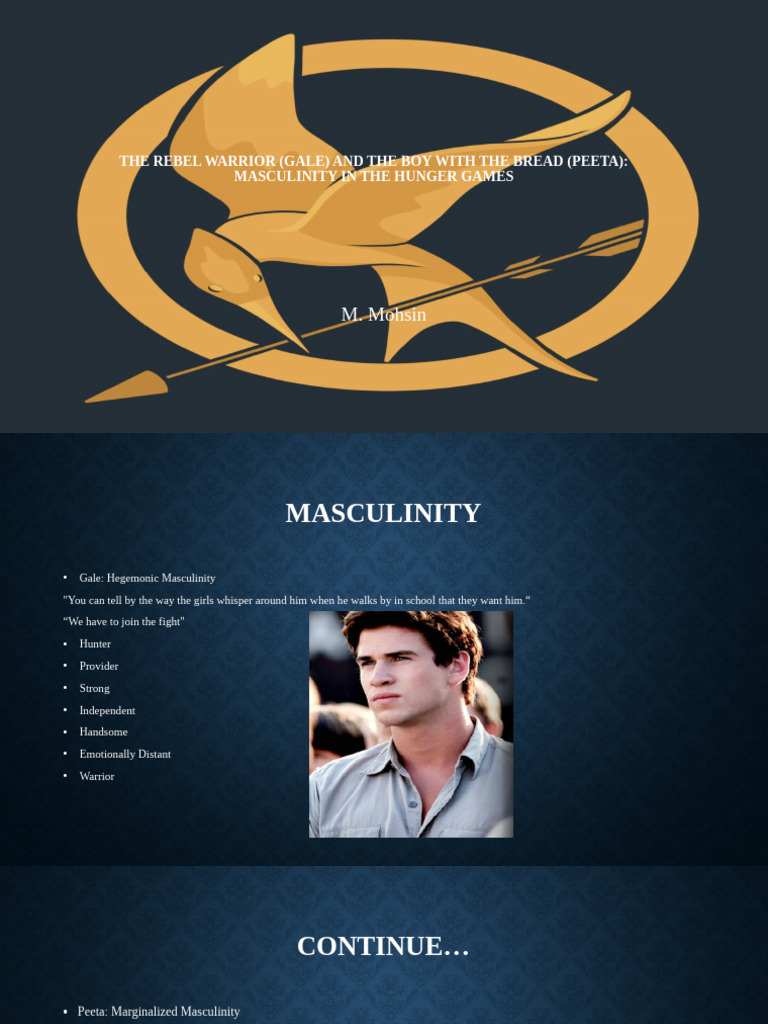 Masculinity in The Hunger Games | PDF