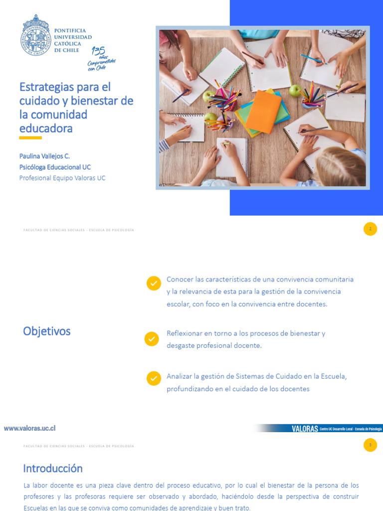 C3.M3 - Estrategias para El Cuidado y Bienestar de La Comunidad ...