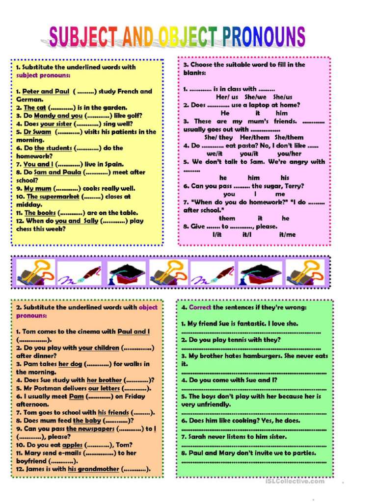 Object Pronouns | PDF