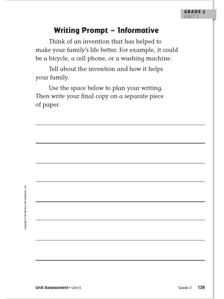 Writing Prompt | PDF