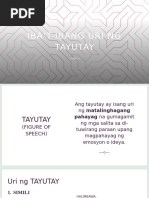 Tayutay Aliterasyon | PDF