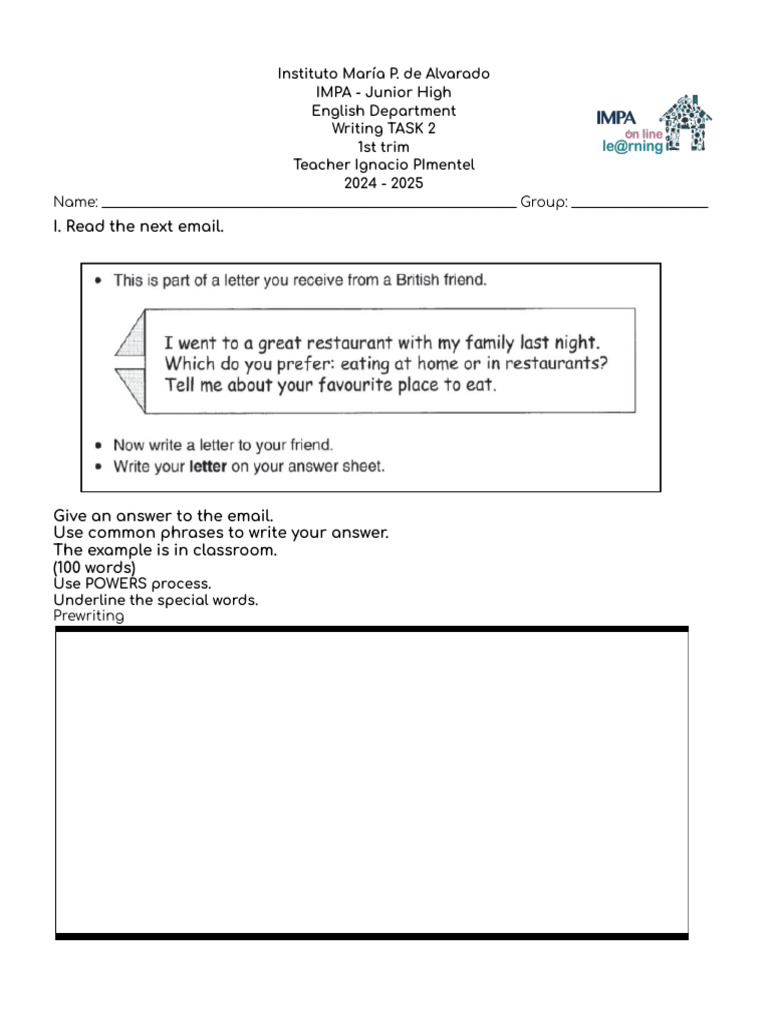 Matias Emiliano Hernandez Serna - WRITING TASK 2 - 1ST TRIM 2024 - 2025 ...