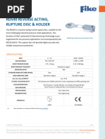 Rupture Disc Sizing: KR and MNFA Values | PDF | Liquids | Dynamics ...
