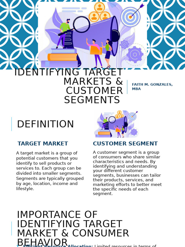 Identifying Target Market Customer Segments | PDF | Market Segmentation ...