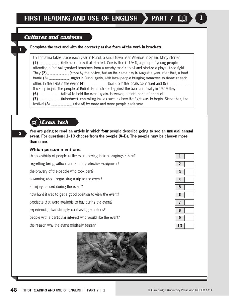 Part 7 (Reading) Homework | PDF | Art