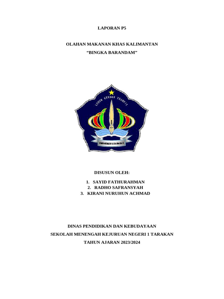 Laporan P5 | Pdf
