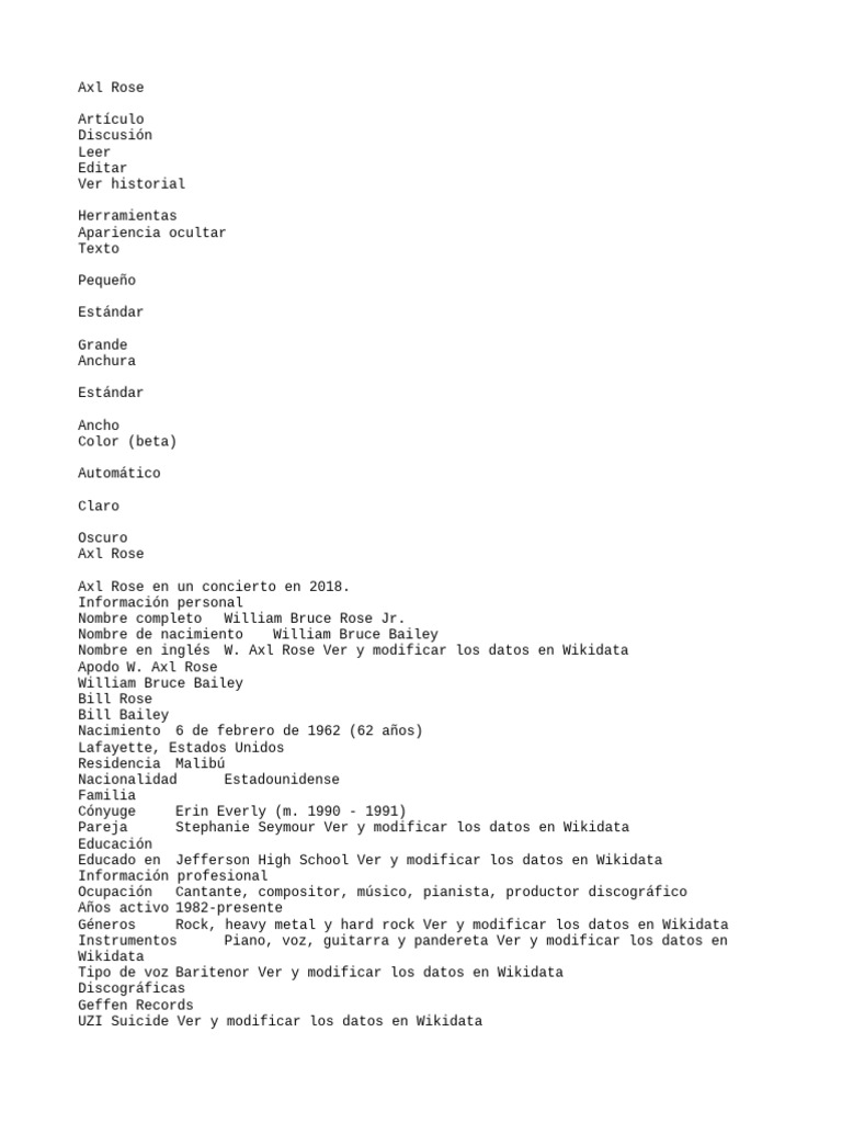 Wiki Axl | PDF