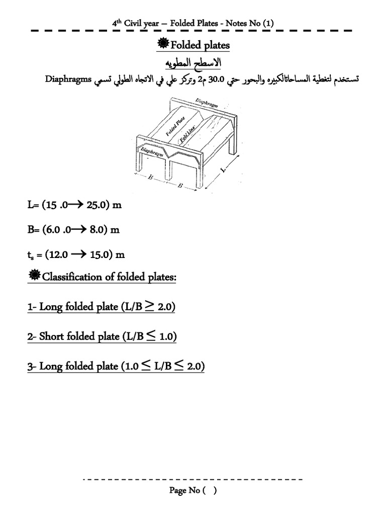 Overview of Folded Plates Design | PDF | Technology & Engineering | History