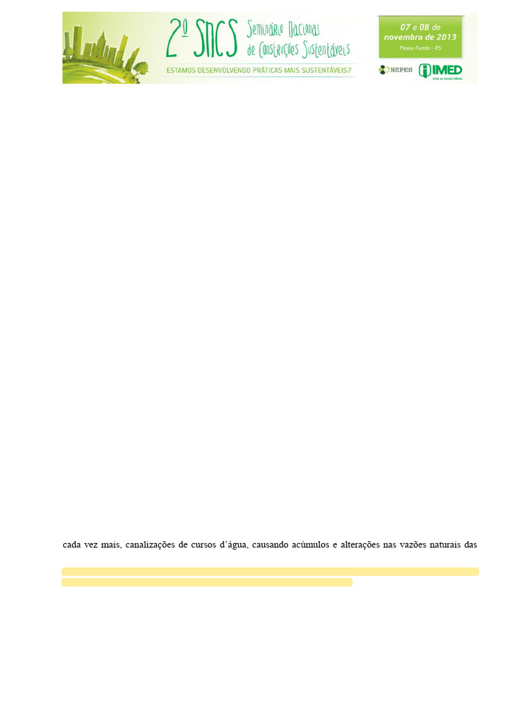 As Causas e As Formas de Prevencao Suste | PDF | Enchente | Água