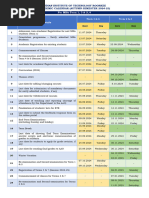 Academic Calendar - Spring Semester 2024-25 Revised | PDF | Academic ...