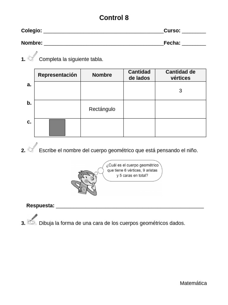 Mat1b U2 Control 8 | PDF