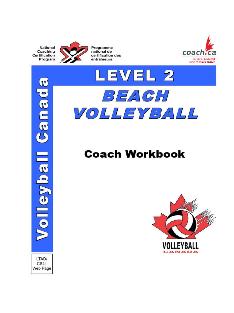 Coach Workbook.2 | PDF | Volleyball | Learning