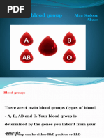 Blood Group Report Format | PDF