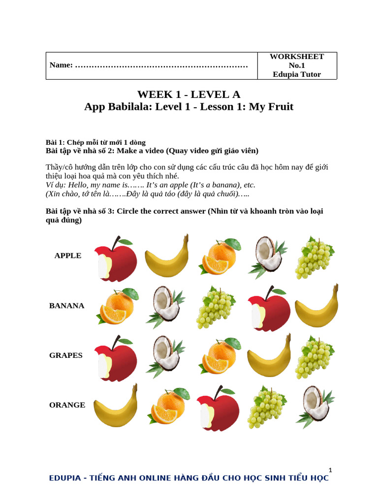 L1 Week1 Homework | PDF