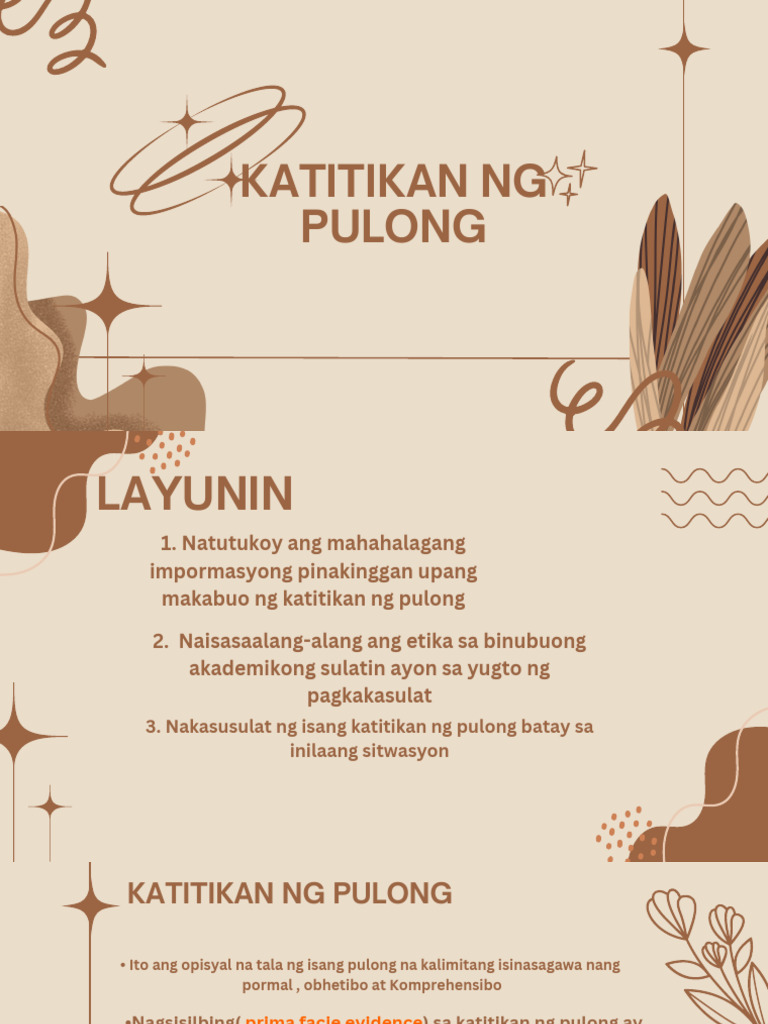 Katitikan NG Pulong | PDF