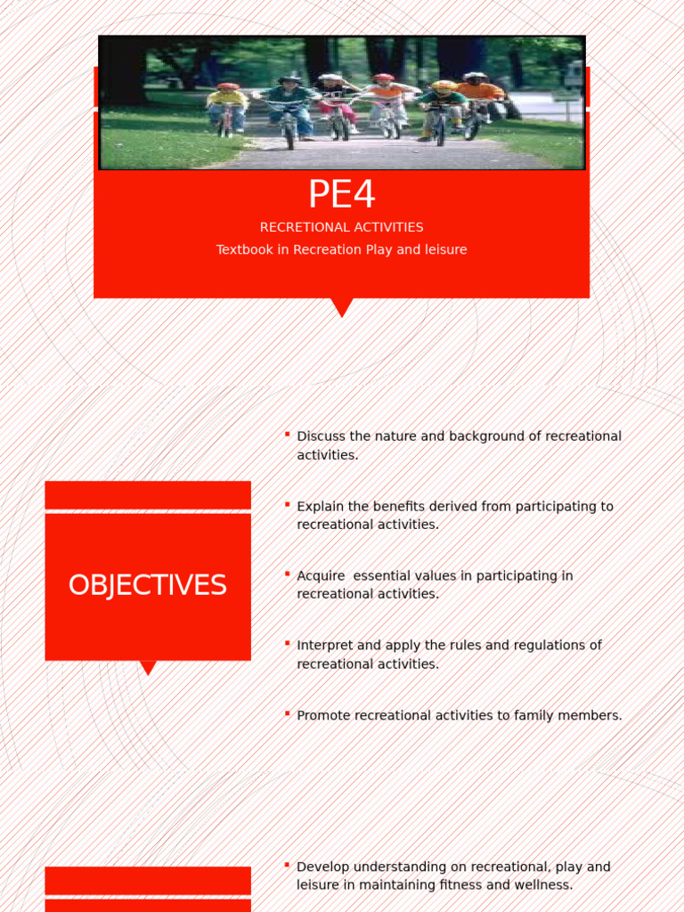 presentation PE4 | PDF | Recreation | Swimming