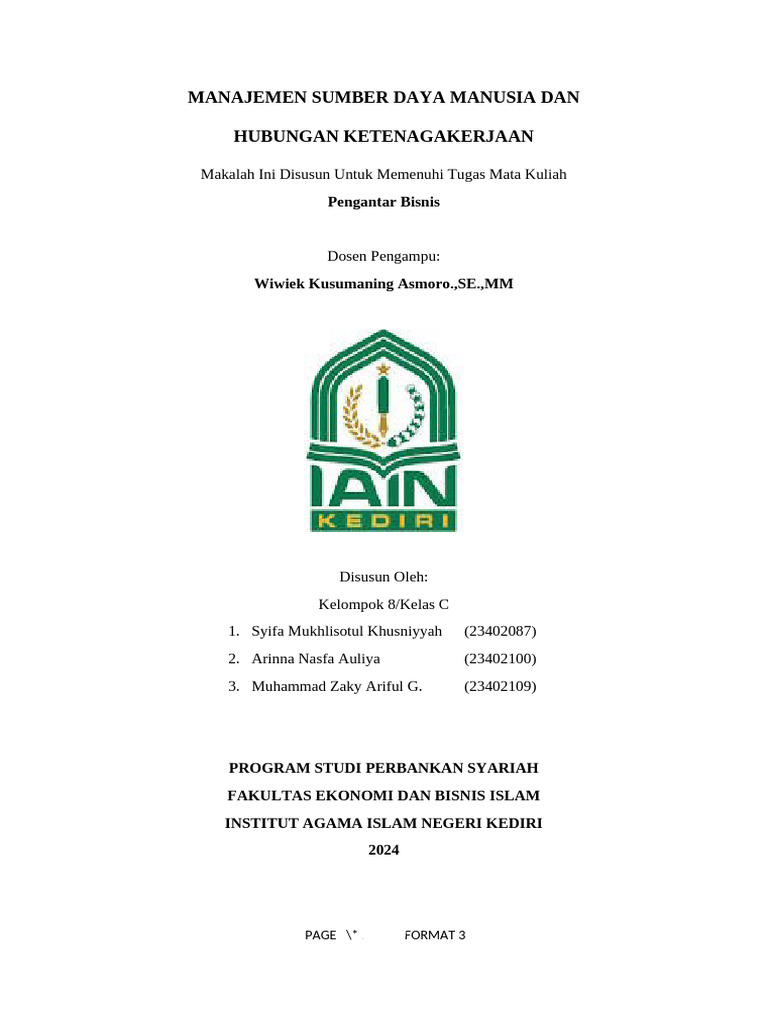 Kel 8 Pengantar Bisnis 1 | PDF