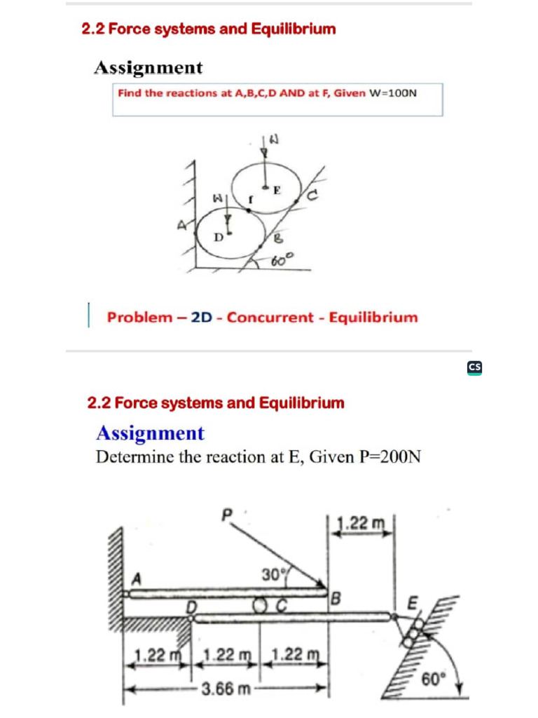 Statics Assignment 1 | PDF