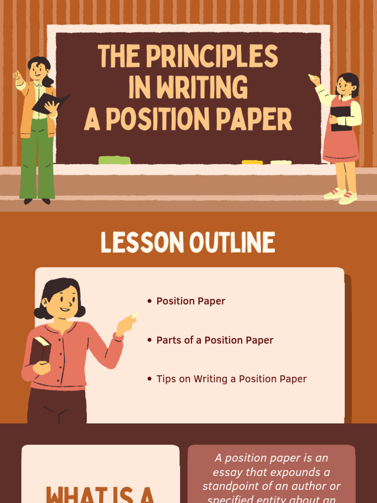 Lesson 7 - Writing A Position Paper - EAPP | PDF | Argument | Knowledge