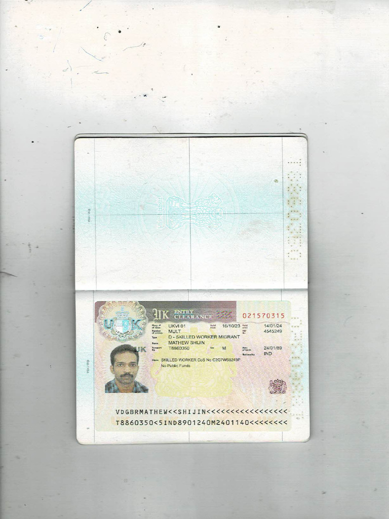 Shijin Passport - 000703 | PDF