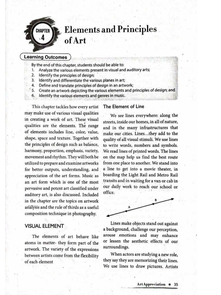 Chapter 4 Elements and Principles of Art | PDF