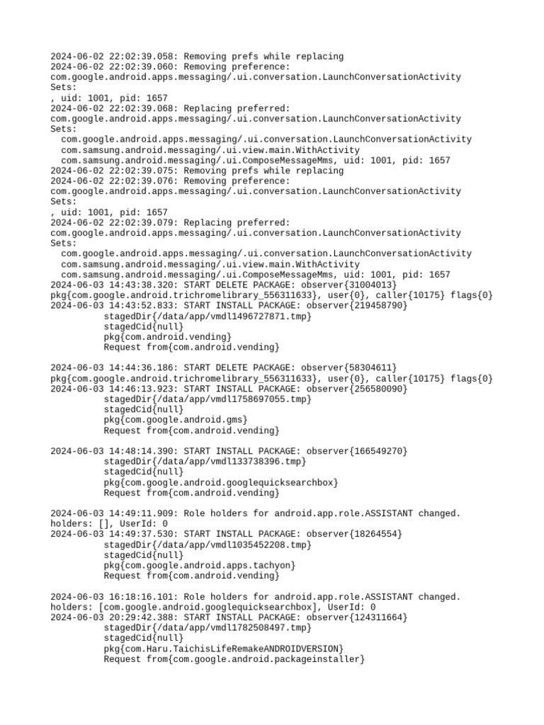 PM Debug Info | PDF | Android (Operating System) | Thin Clients