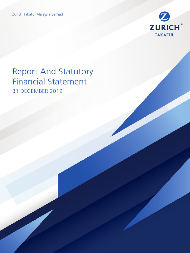 Zurich Takaful Malaysia Berhad Annual Report 2019 | PDF | Financial ...