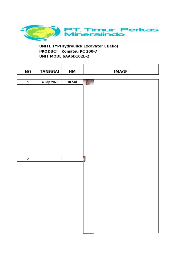 Inspection He TPM | PDF | Teknologi & Rekayasa