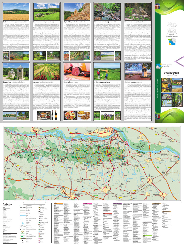 Mapa Fruske Gore 2021 SRPSKI FINAL | PDF
