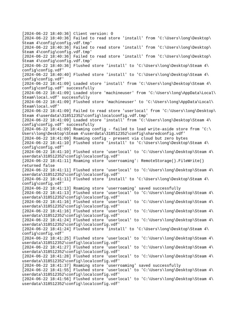 configstore_log log | PDF | Software | Computing