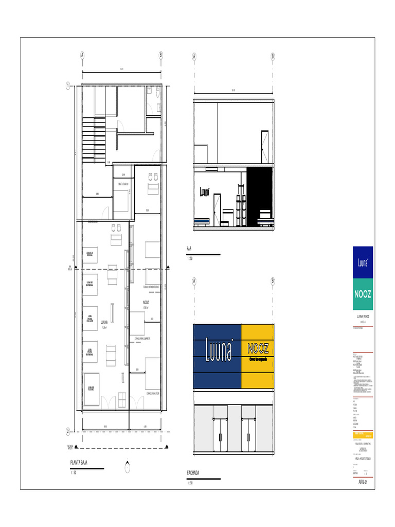 Arq-01 - Arquitectonico PB | PDF