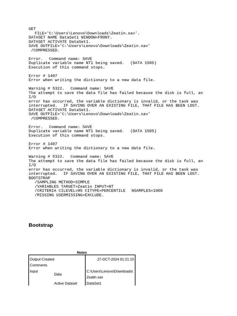 Sinh Trach Nghiem | PDF | Bootstrapping (Statistics) | Errors And Residuals